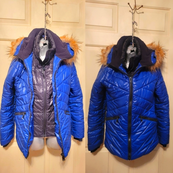 Noize | Jackets & Coats | Noize Dvsn Weather Guarded Royal Blue Puffer ...